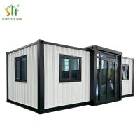China Space Saving 20ft Expandable Container House , Prefab Foldable Modular Homes for sale