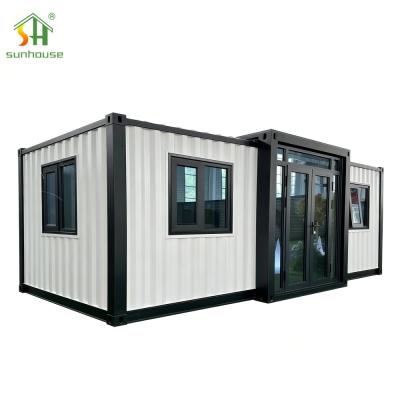 China Space Saving 20ft Expandable Container House , Prefab Foldable Modular Homes for sale