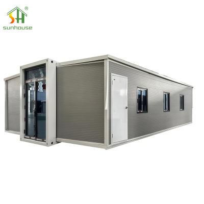 China Prefabricated Expandable House 20ft 30FT Foldable Shipping Container Home for sale