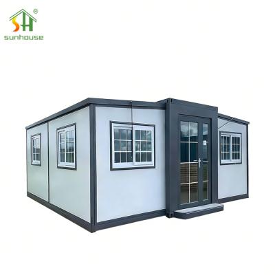 China Commercial Container House Expandable Prefab Homes 30FT For Pop Up Shops for sale