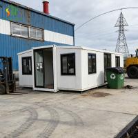 China Mobile 20ft 30ft Expandable Container House With 56 Sqm Expanded Area for sale