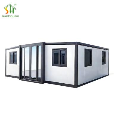 China Space Optimized Shipping Container Home 40ft Expandable Container Rapid Deployment for sale