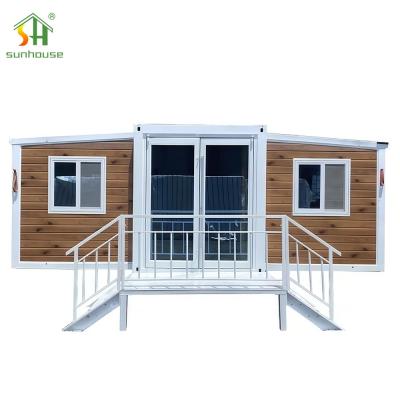 China Flexible Living Modular Homes 40ft Expandable Container House Prefab Houses for sale