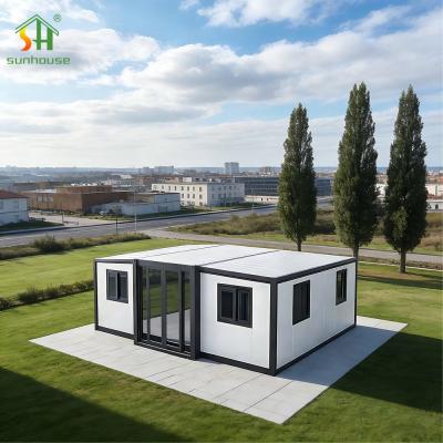 China Modern 40ft Expandable Container House Building For Modular Living for sale