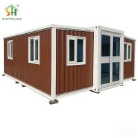 China Fold Out Expandable Container House 40 Foot Container Home Villa for sale