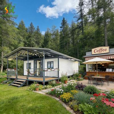 China Portable Modular Housing Unit for 40HQ Container Shipping Worker Camp Site Office and Overseas Project Supply for sale