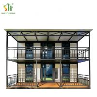China Flat Pack Container House 20FT 40FT Galvanized Steel Prefab Modular Building Unit for sale