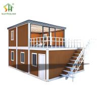 China Double Wing Fold Out Container House 20FT Modular Tiny Home Expandable for sale