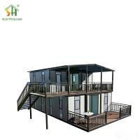 China Prefabricated Expandable Prefab Tiny Home Double Wing Fast Deployment for sale