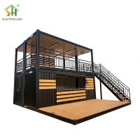 China 20ft Expandable House Container Custom Tiny House With Expandable Roof for sale