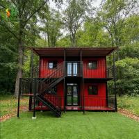 China Modular Container House Stacking Linking and Multi-Unit Buildings for sale