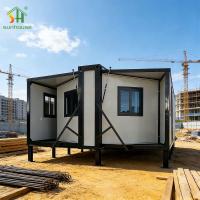China Expandable Folding and Detachable Container Housing Units for Worker Camp Site Office Accommodation and Temporary Building Projects for sale