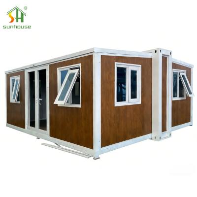 China Quick Deploy Double Wing Expansion House , Compact Custom Modular Homes for sale