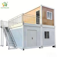 China Flexible Living Homes Prefab Container House , Modern Shipping Container Office House for sale