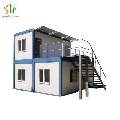 China Flat Pack Modular Container Home Foldable Expandable Prefab Shipping Container Homes for sale