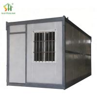 China Foldable Expandable Compact Living Prefab Homes , Flat Pack Shipping Container Buildings for sale