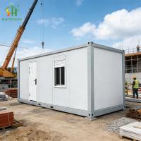 China Rapid Assembly Temporary Modular Homes Flat Pack Shipping Container Homes Prefab for sale