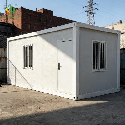 China Fast Deployment Flat Pack Prefab Homes Single Storey Temporary Container Homes for sale
