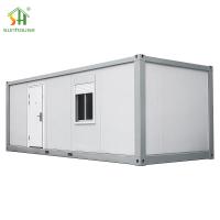 China Flexible Layout Prefab Flat Pack Homes Low Volume Shipping Container Temporary Housing for sale
