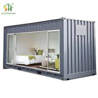 China Prefabricated Flat Pack Container House Homes With Insulated Wall And Roof Panels for sale