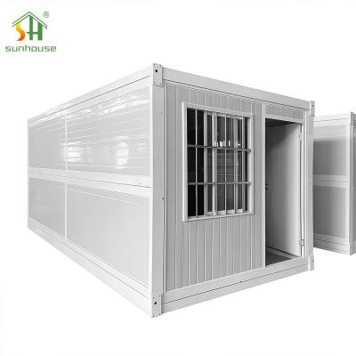 China Single Storey Foldable House Flexible Layout For Temporary Accommodation for sale