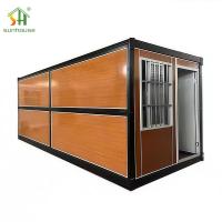 China Prefabricated Foldable Houses Quick Deployment Single Storey Modular Folding Homes for sale