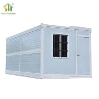 China Rapid Setup Foldable Container House Single Storey Temporary Container Homes for sale