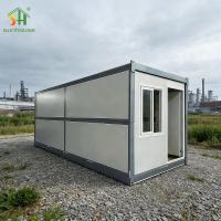 China Collapsible Prefab House for Long-Term Living Foldable Steel Frame Residential Unit for sale