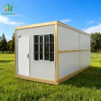 China Collapsible Prefab House for Long-Term Living Foldable Steel Frame Residential Unit for sale