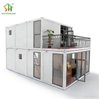 China Prefabricated Residential Container Homes Fast Deploy With  Large Windows / Open Plan for sale