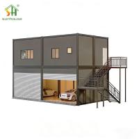China Easy Relocation Luxury Modular Homes Prefabricated Residential Container Homes for sale