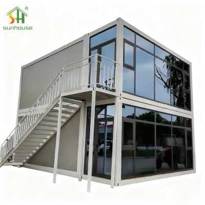 China Fast Deployment Modular Container House Expandable Foldable Flat Pack Container Homes for sale