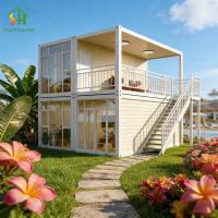 China Modular Container Villa with Insulated Wall System and Customizable Layout for Premium Residential Living for sale