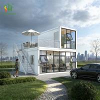 China Two Story Modern Container House Modular Prefab Container Housing Units for sale