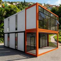 China Modern Modular Container House 20ft 30ft 40ft With Natural Look Residential Finish for sale
