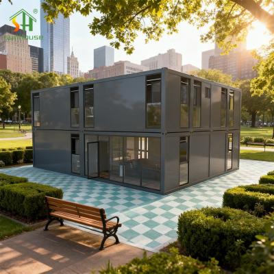 China Turnkey Ready Modular Container House  For Living / Rental Projects for sale