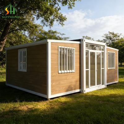 China Flexible Layout Compact Modular Homes , Mobile Expandable Prefab House 20FT 40FT for sale