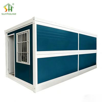 China Glamping Style Collapsible Container Homes Prefabricated Steel Structure Container House for sale
