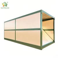 China Rapid Deployment Collapsible Container Homes Fold Out Modular Homes For Isolation Clinics for sale
