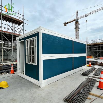 China Commercial Collapsible Container House Quick Deployment 20 Foot Container Home for sale