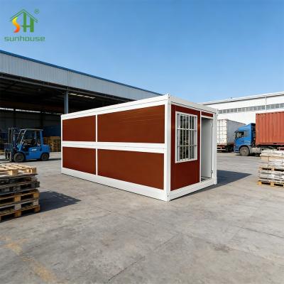 China Quick Deploy Collapsible Container Homes Single Storey Customized Modular Homes for sale