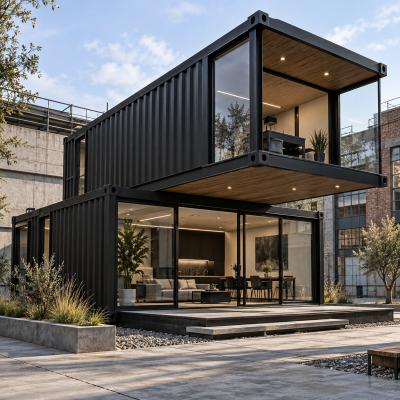 China Light Steel Frame Mobile Home with Galvanized Steel Structure for Durable Prefabricated Modular Housing Projects for sale
