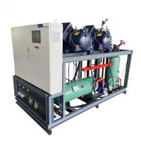China Metal Screw Parallel Unit Industrial Grade Refrigeration Compressor Rack System 380V 50Hz for sale