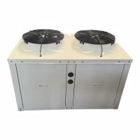 China Industrial Grade Box Type Condensing Unit Freezer Room Condensing Unit With Two Fans for sale