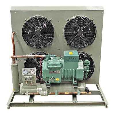 China Heavy Duty Construction Open Drive Condensing Unit With Propeller Condenser Fan Type for sale