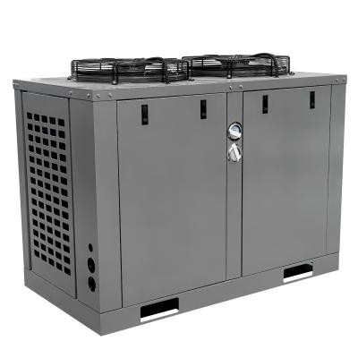 China U Shaped Coil Box Type Condensing Unit Space Saving Design Coolroom Condensing Unit for sale