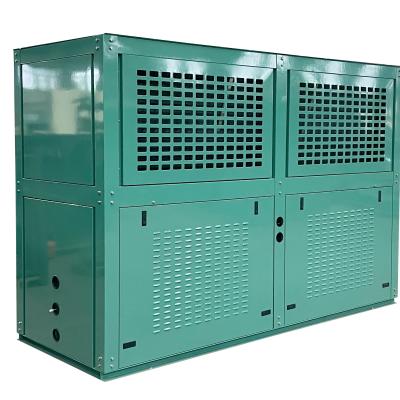 China Compact Structure Box Type Condensing Unit Fully Enclosed Freezer Room Condensing Unit for sale