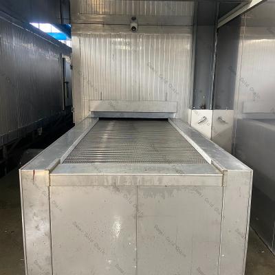 China Stainless Steel 1000kg/h Quick Tunnel Freezer Customized Speed IQF Freezing Machine for sale