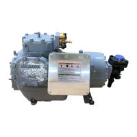 China Industrial Carlyle Refrigeration Semi Hermetic Compressor 40.0HP 6 Cylinder 06EA299 for sale