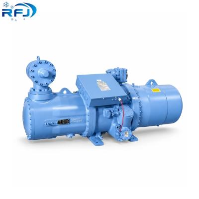 China Refcomp SRC-S(W)-785 SRC-S-785-L4 R407C Semi-Hermetic AC Screw Compressor for sale
